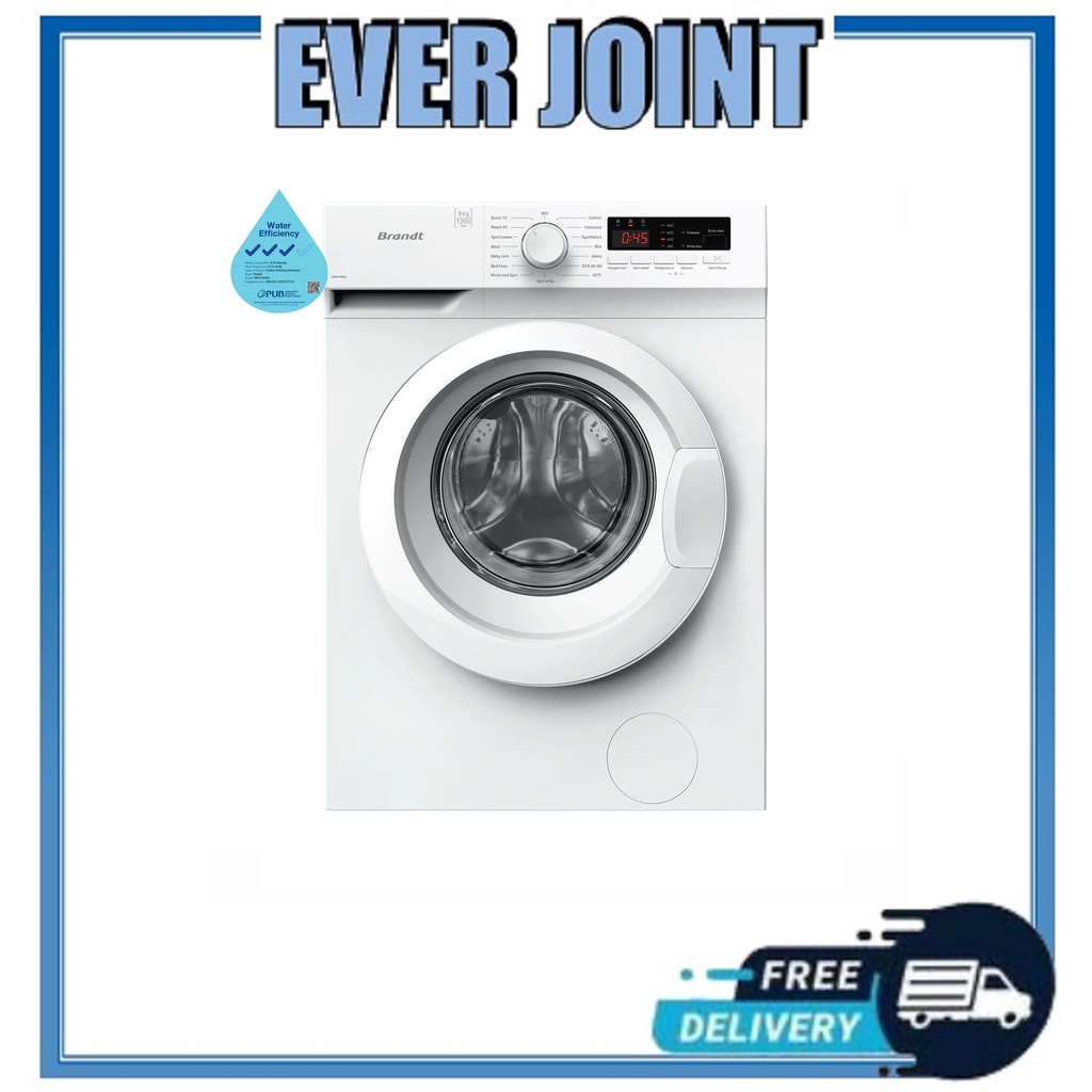 Brandt WFB180WA 8kg Front Load Washing Machine | Shopee Singapore