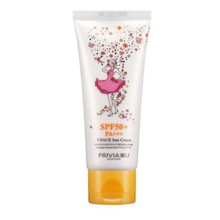 Privia V Face Sunscreen SPF50+ PA+++ (Tone-Up Cream/UV Blocking/Sun ...