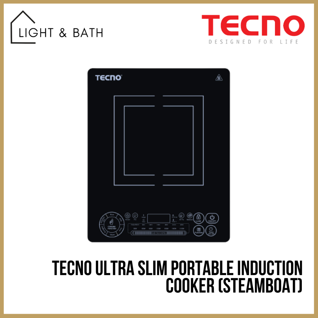 TECNO Ultra Slim Portable Induction Cooker (Steamboat) | Shopee Singapore