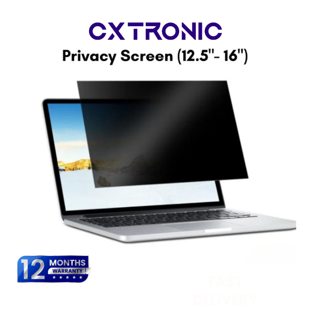 Laptop screen privacy filter protector 12.5 13.3 14 15.6 16 inch 16:9 ...