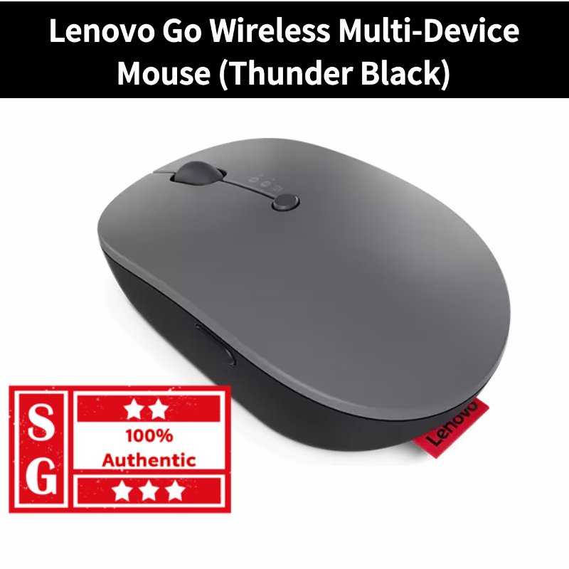 Lenovo Go Wireless Multi-Device Mouse 4Y51C21217 Wireless Mouse Lenovo ...
