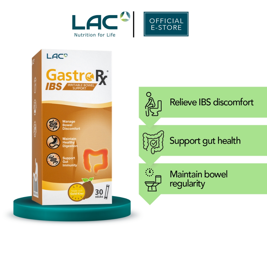 [LAC GASTRORX] IBS - Irritable Bowel Support (30 powder sticks ...
