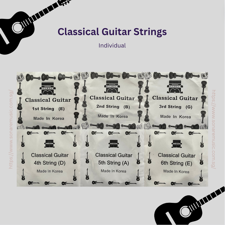 Sonare Classical Guitar Strings (Individual) | Shopee Singapore