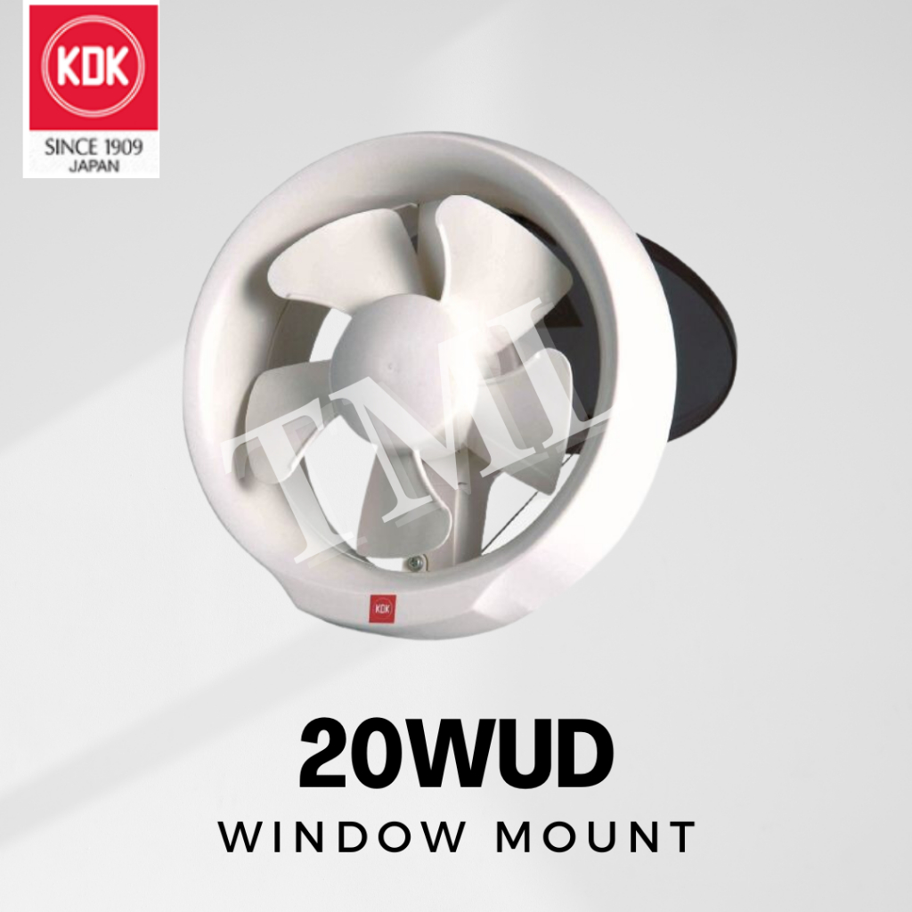 KDK 20WUD Exhaust Fan Window Mount Ventilating Fan Ventilation Fan ...