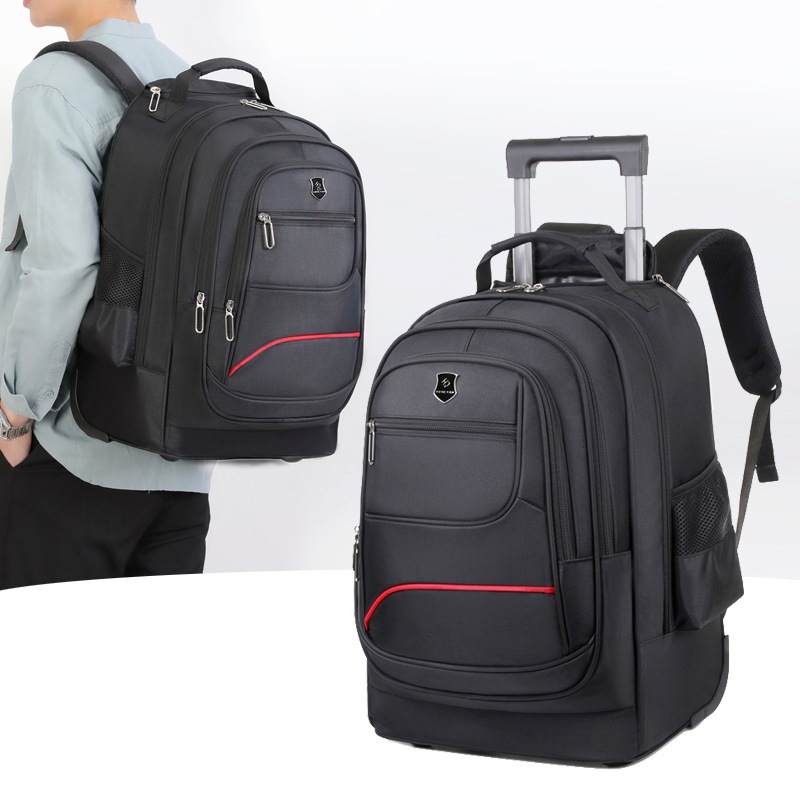 Premium Trolley Laptop Backpack With Wheels Cabin Luggage Size Bag (SG ...