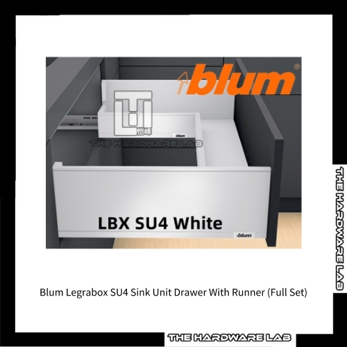 {The Hardware Lab}Blum Legrabox SU4 Sink Unit Drawer With Runner (Full ...