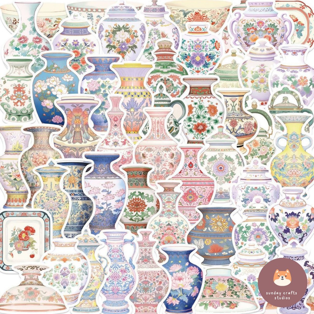 [SG] ️ 50pcs Antique China Porcelain / Pottery / Peranakan Pottery ...