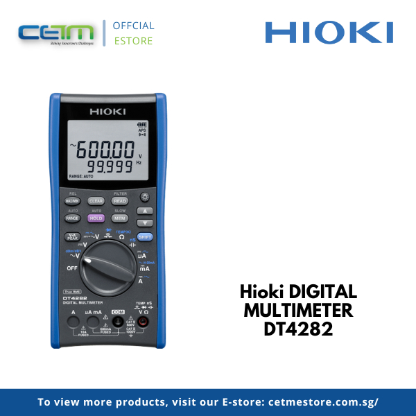 HIOKI DT4282 DIGITAL MULTIMETER | Shopee Singapore