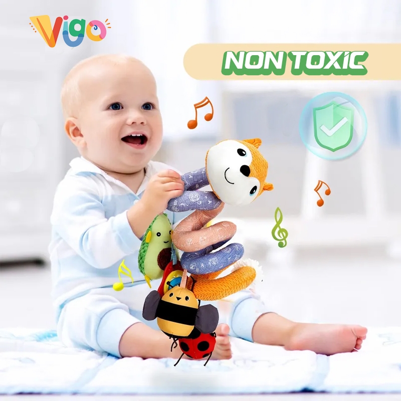 Vigo Spiral Hanging Stroller Baby Toys for Crib Mobile, Pram Bed ...