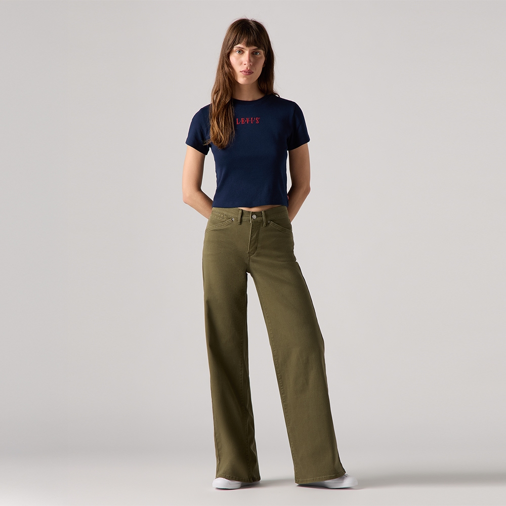 Levi's® Women's 318 Shaping Wide-Leg Jeans 001Q7-0003 | Shopee Singapore