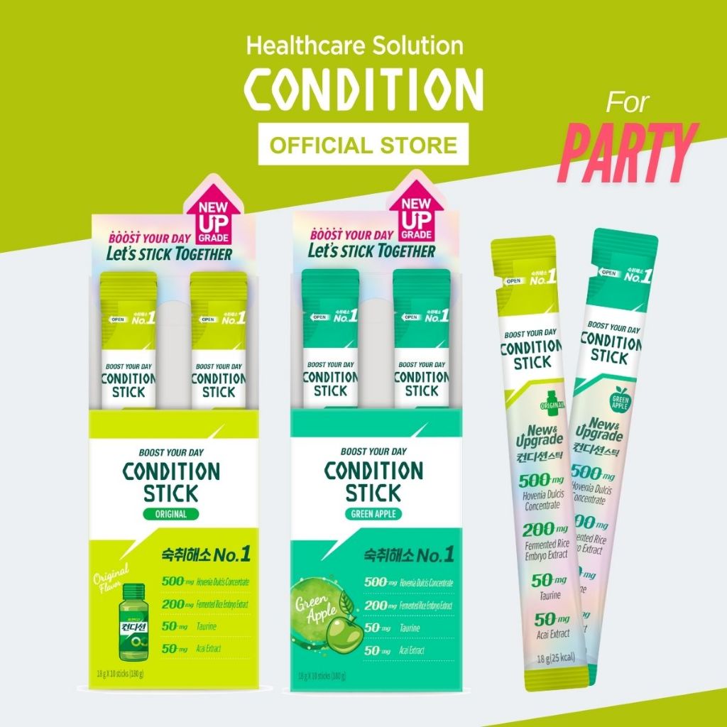 [Kolmar] Condition Hangover and Vitality Jelly Stick 10s, Hangover ...