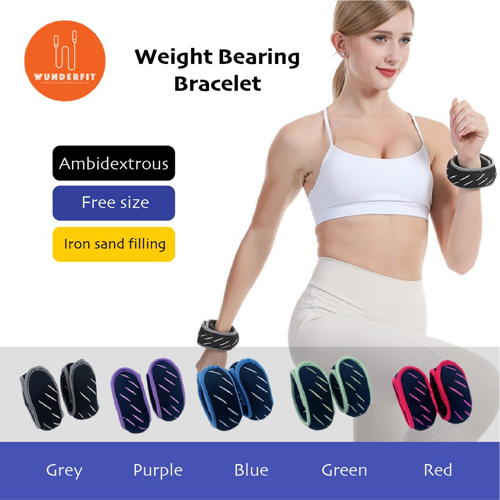 Wrist and Ankle Weight Bands 1kg Twin Pack | Shopee Singapore
