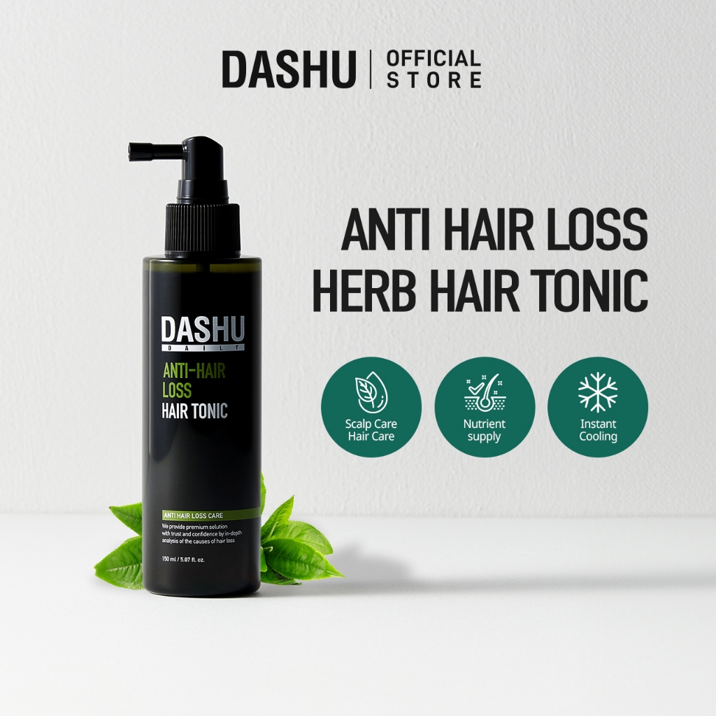 [DASHU] Daily Anti Hair Loss Herb Hair Tonic 150ml (Herbal Extract ...