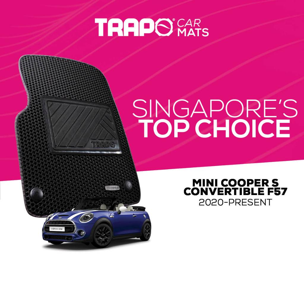 Trapo Car Mat Mini Cooper S Convertible F57 (2020-Present) | Shopee ...