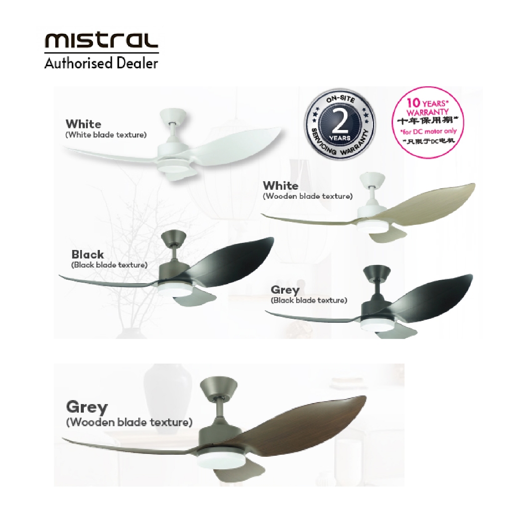 Mistral 46" Ceiling Fan Space 46 (INSTALLATION NOT INCLUDED) | Shopee ...