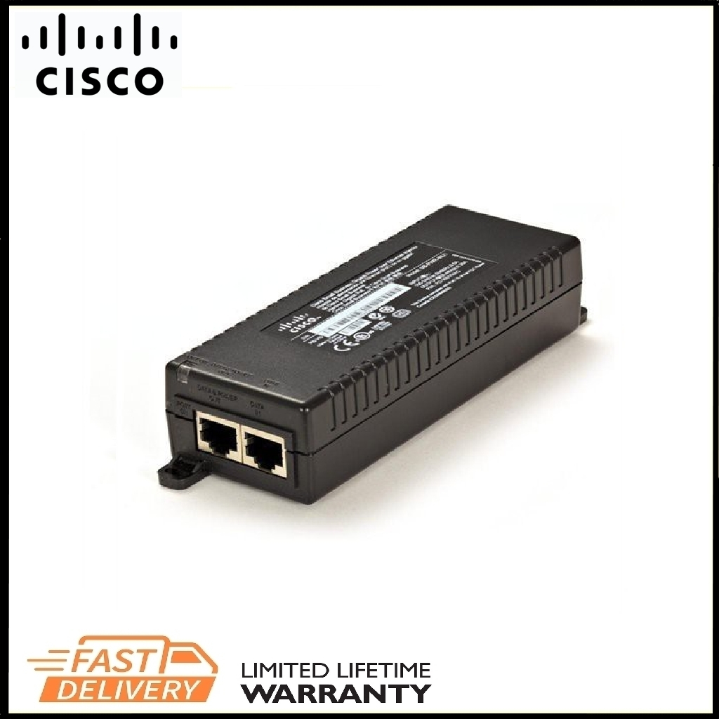 Cisco SB-PWR-INJ2 Gigabit Poe Injector (Powered any device PoE+ 30W ...