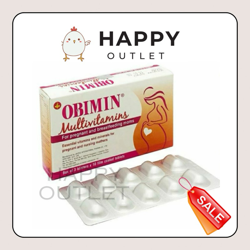 Obimin Tablets 30s - Prenatal multivitamin for pregnancy and ...
