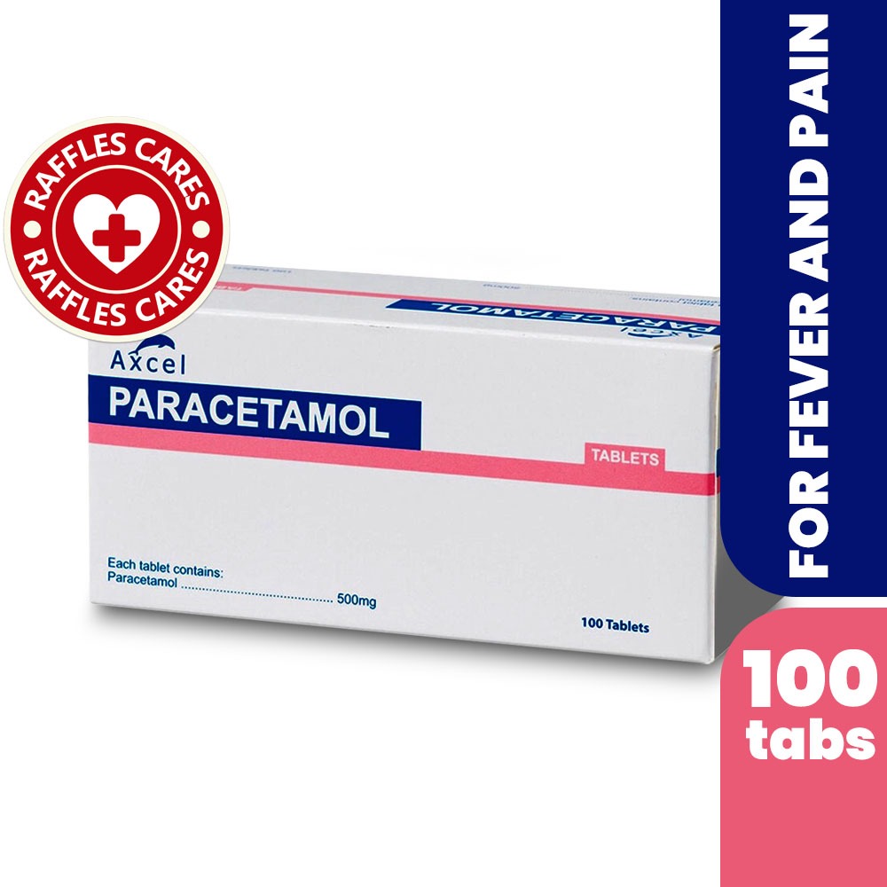 Axcel Paracetamol 500mg [10 Pain Killer Tablets][⭐ No Box ⭐] Pain ...