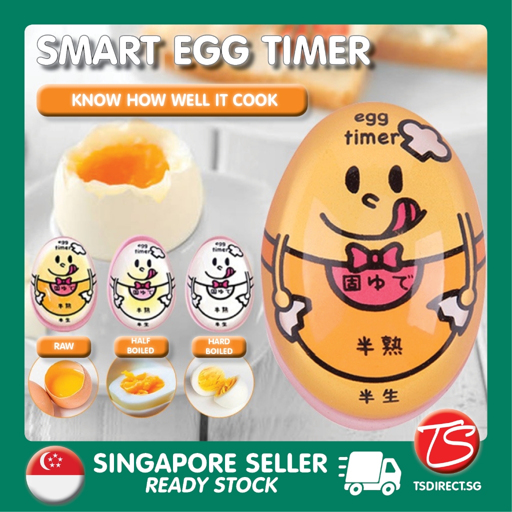 [ SG STOCK] Japan Creative Boiled Egg Artifact Egg Timer| Kitchen Use ...