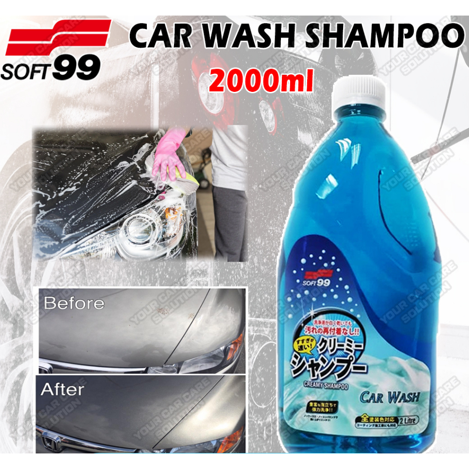 Soft 99 Creamy Car Shampoo - 2 Liter | Shopee Singapore