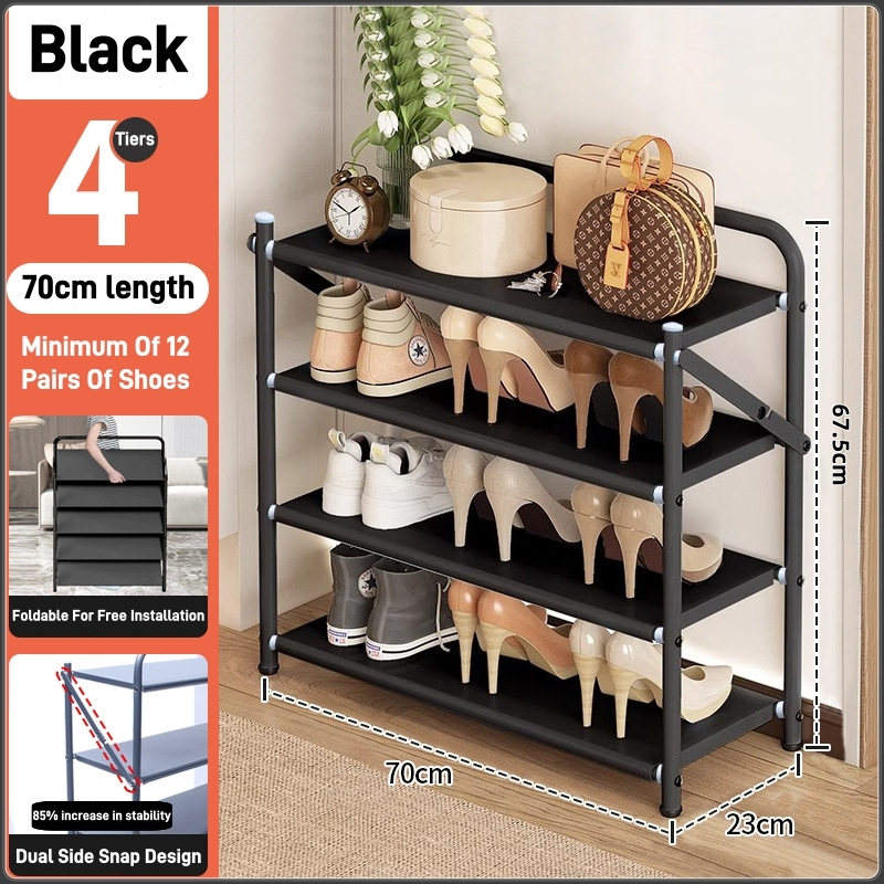 [SG Stock]Installation Free Shoe Cabinet Foldable Shoe Rack Space ...
