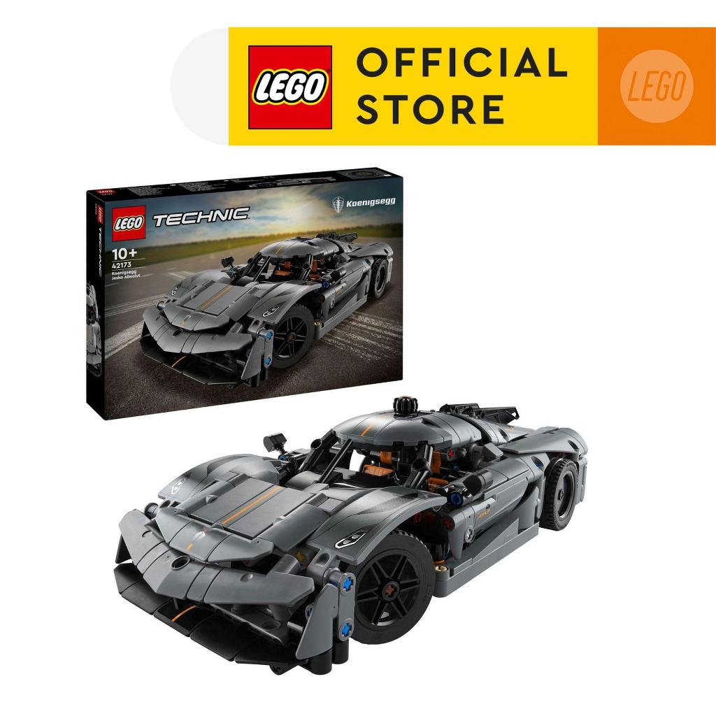 LEGO Technic 42173 Koenigsegg Jesko Absolut Grey Hypercar (801 Pieces ...