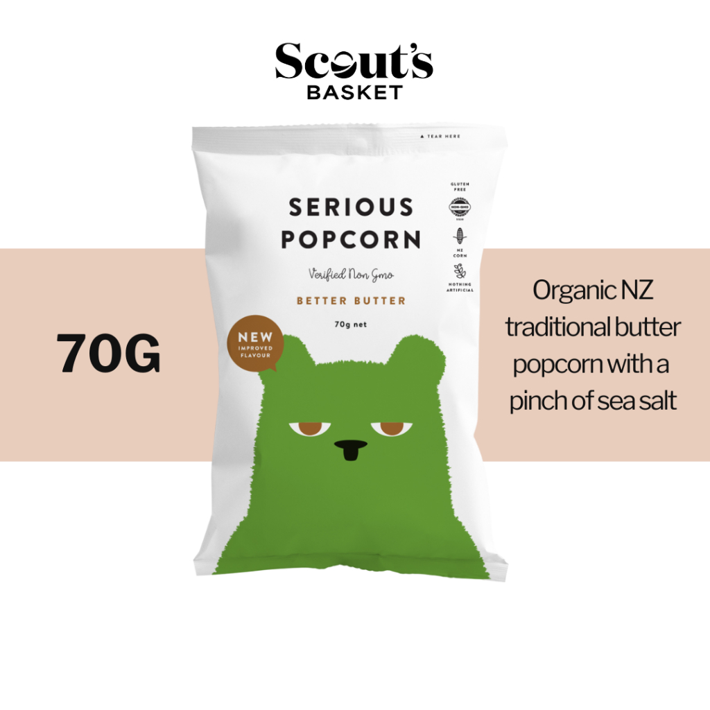 Serious Food Company Serious Popcorn - Better Butter | Shopee Singapore