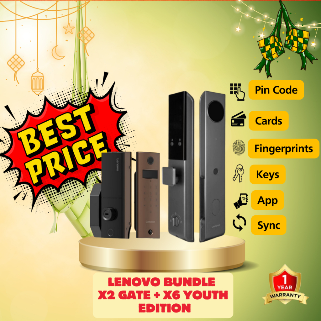 [SHOPEE EXCLUSIVE DEAL & SG BEST SELLER] Lenovo X2 Gate + Lenovo X6 ...