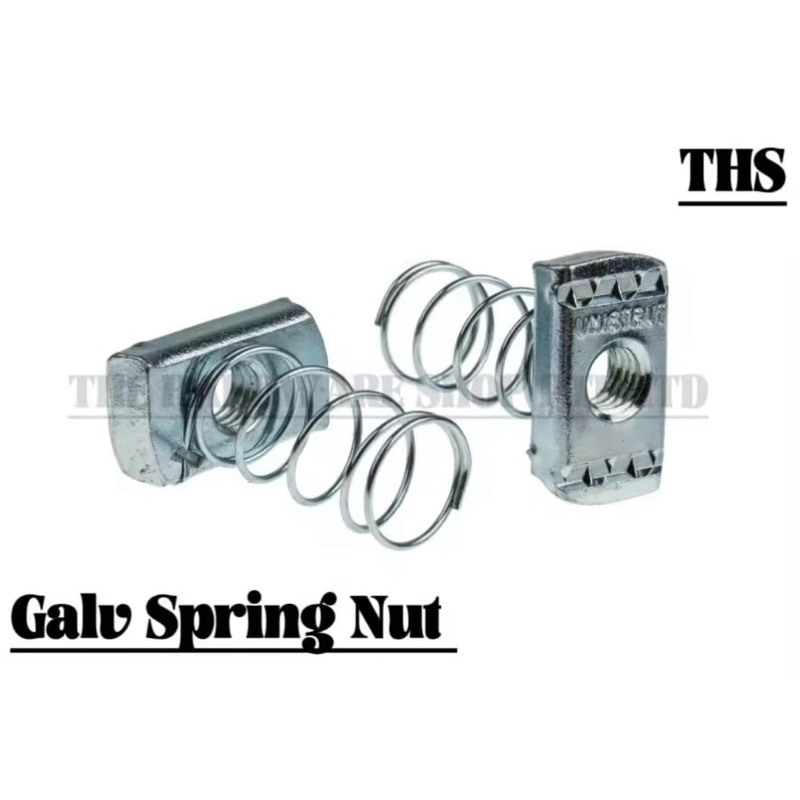 [SG Seller] Unistrut Channel Spring Nut M6 / M8 / M10 / M12 -All stock ...