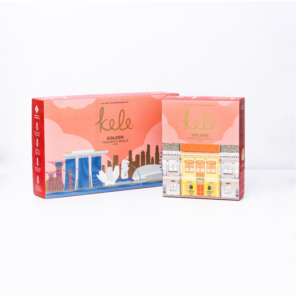 KELE Golden Pineapple Ball Souvenir Boxes - SELF PICKUP | Shopee Singapore