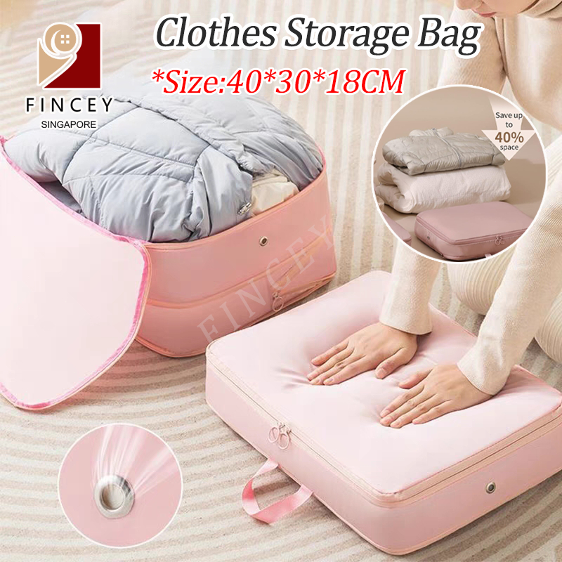 【SG】Travel Compression Bag Down Jacket Storage Bag Compression Packing ...