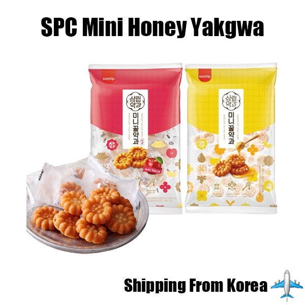 [SPC] Samlip Mini Honey Yakgwa 6Pcs Bundle Korean Traditional Snacks ...