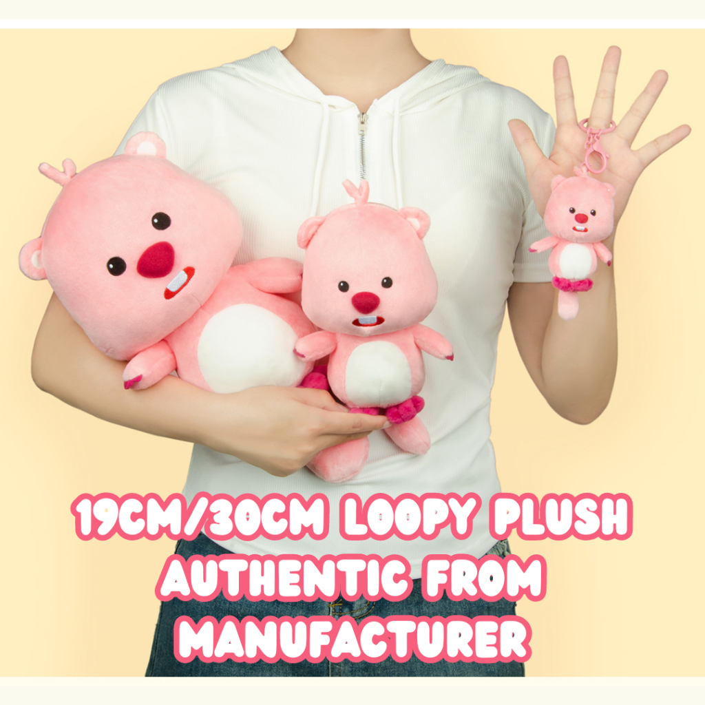 [SG SELLER] Authentic Zanmang Loopy Plush Soft Toy from Pororo Toys ...