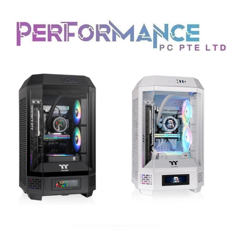 Thermaltake The Tower 250 Black / Snow Mid Tower ATX Desktop Case ...