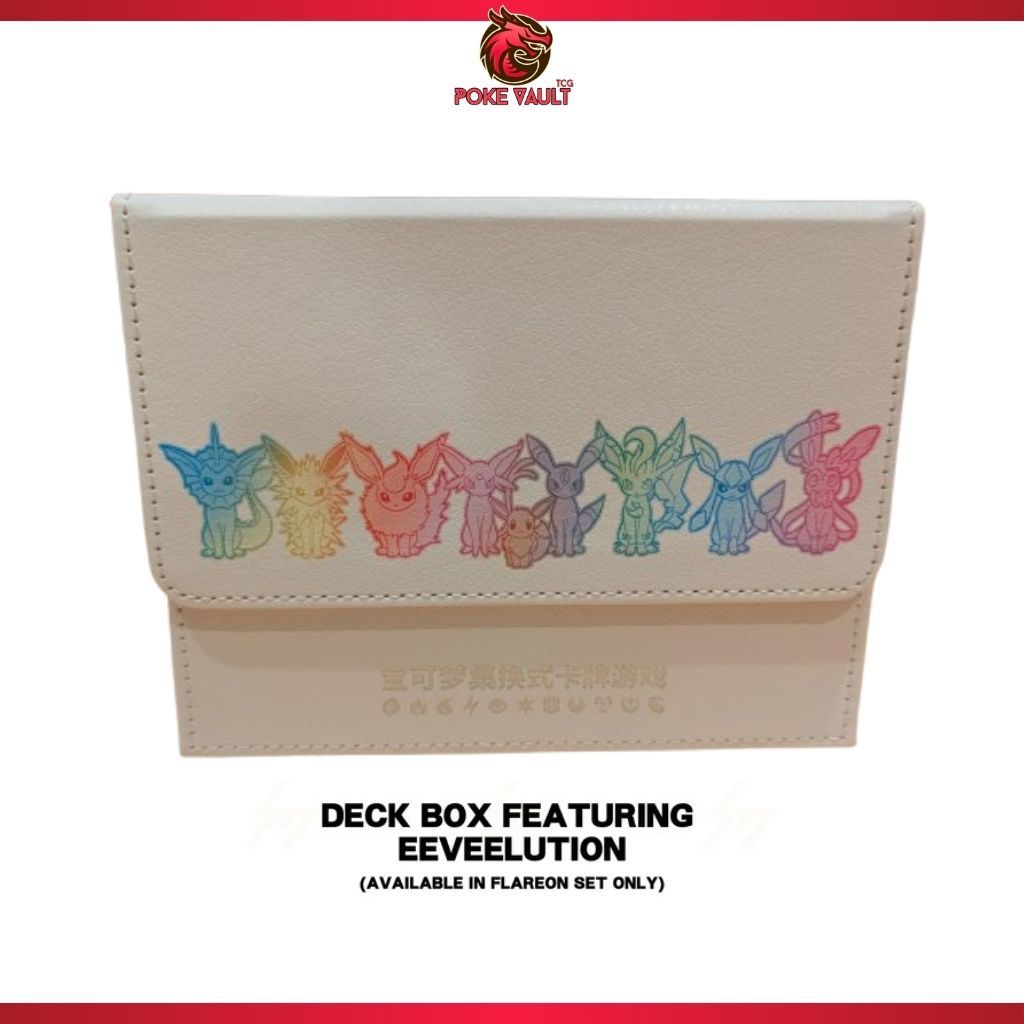 Deck Box Eeveelution Pokemon S-Chinese Exclusive | Shopee Singapore