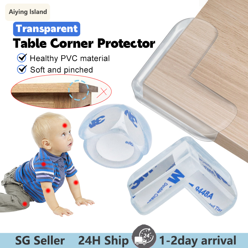 【SG】Safety Desk Table Edge Cushion Cover Protector Corner Guard For ...