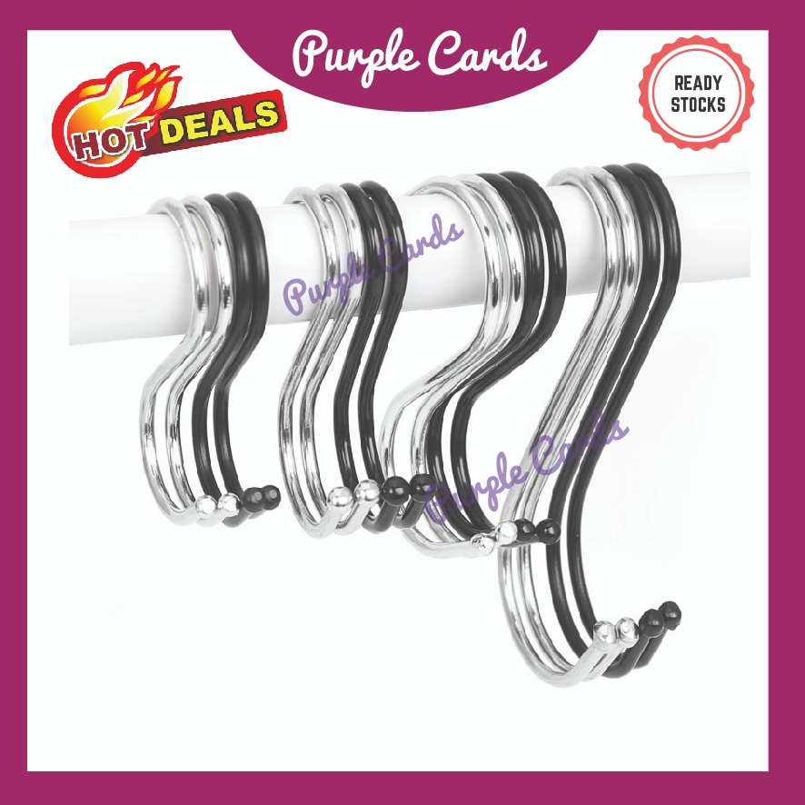 S Hook / S Shape Hook / S Shaped Hanger / Stainless Steel Metal Hooks ...