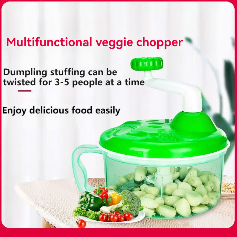 [SG Stock] Multifunctional veggie chopper, manual dumpling filling ...