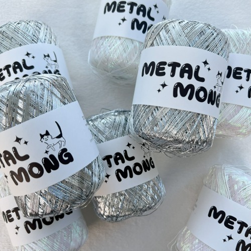 Metal Mong by mongchi Crochet Korea yarn colors high-quality thread For ...