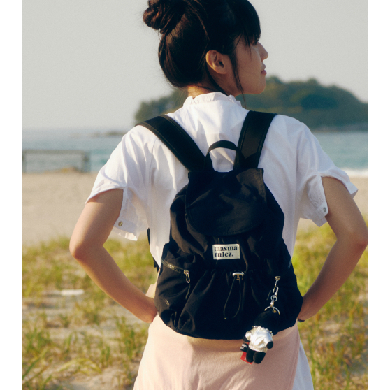 String flap backpack MINI ver. MASMARULEZ musinsa no.1(3colors) | Shopee Singapore