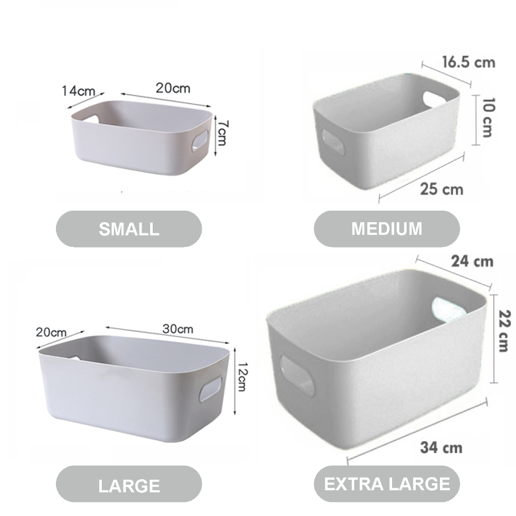 🇸🇬Koala Home🔥Stackable Storage Box with lid/Large Storage Boxes/Cabinet ...
