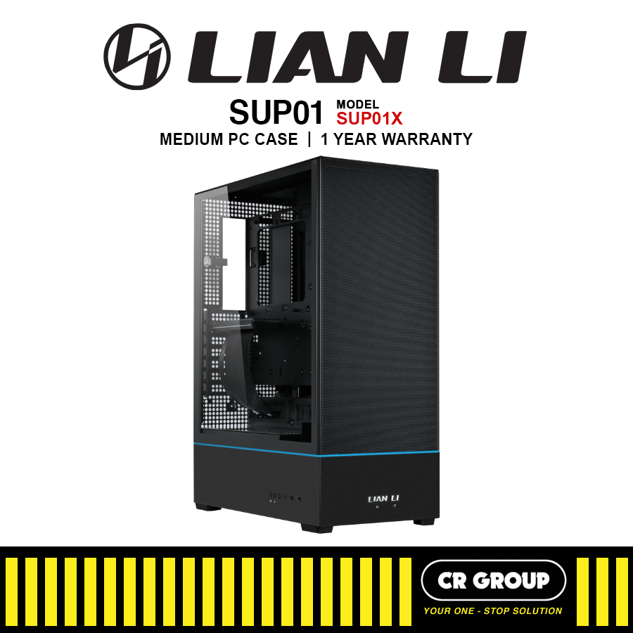 LIAN LI SUP01 45L Stand-up Platform Design Compact PC Case - Black ...