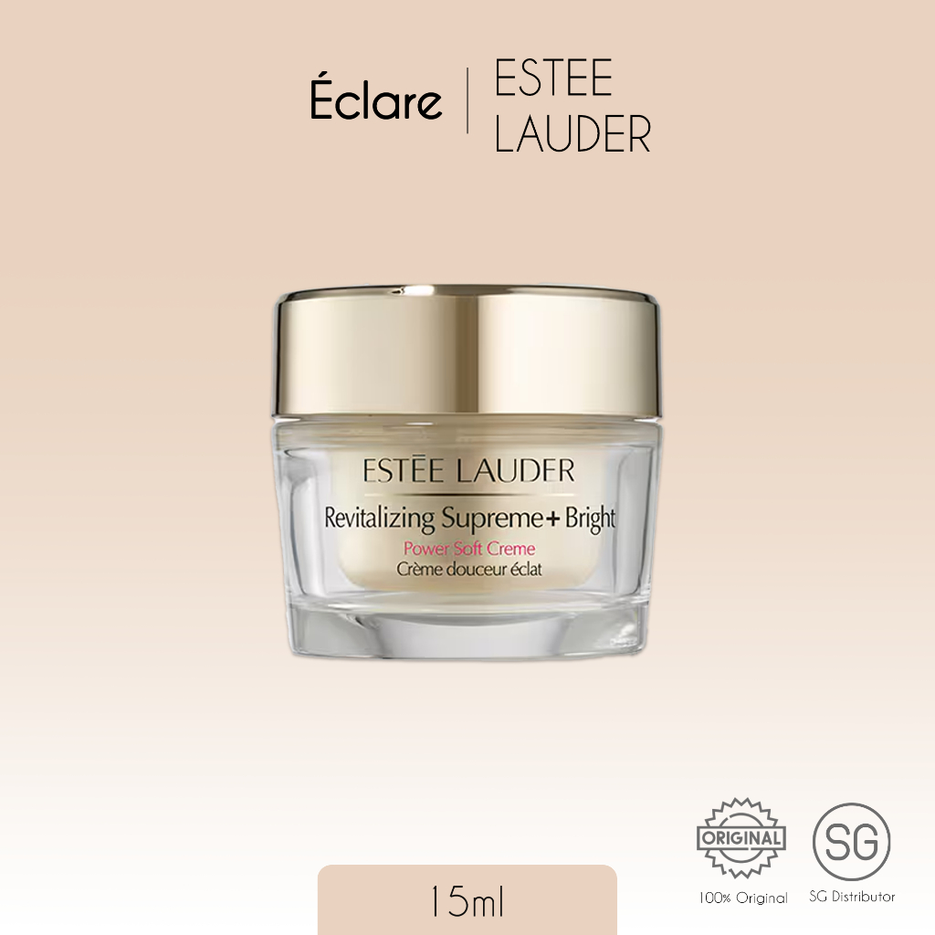 Estee Lauder Revitalizing Supreme Bright Power Soft Cream 15ml | Shopee ...
