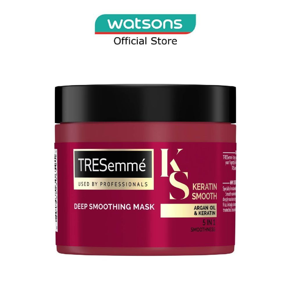 TRESEMME Keratin Smooth Anti-frizz Hair Mask 180ml | Shopee Singapore
