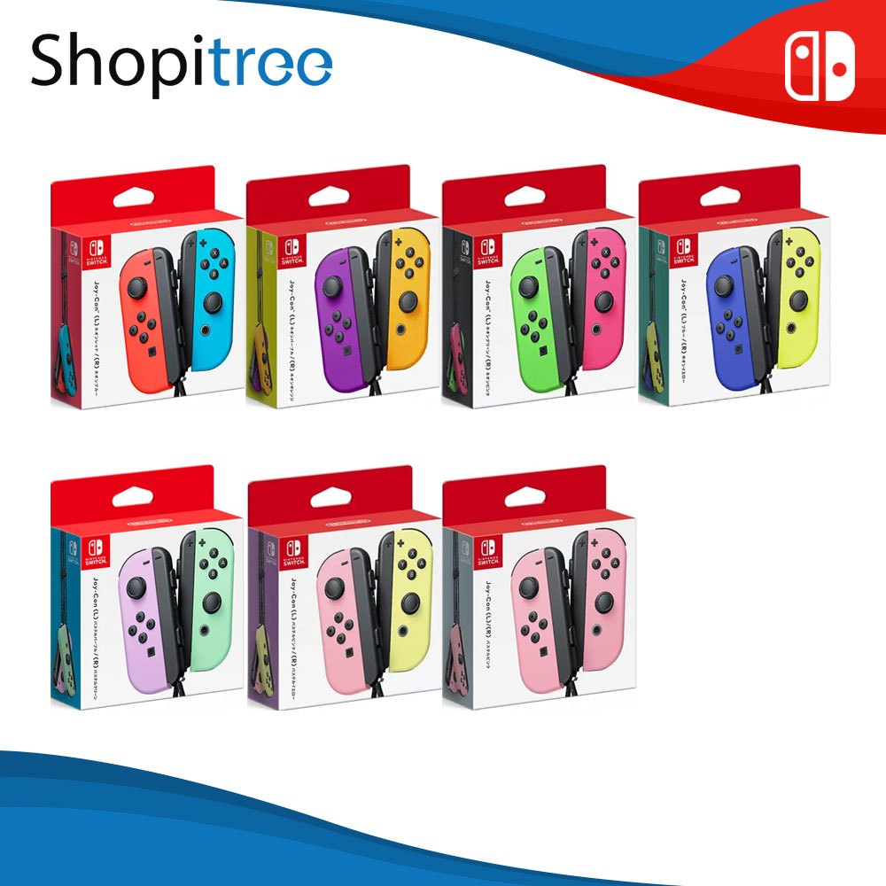 Nintendo Switch Official Joy-Con Controllers (Japan Imported) | Shopee ...