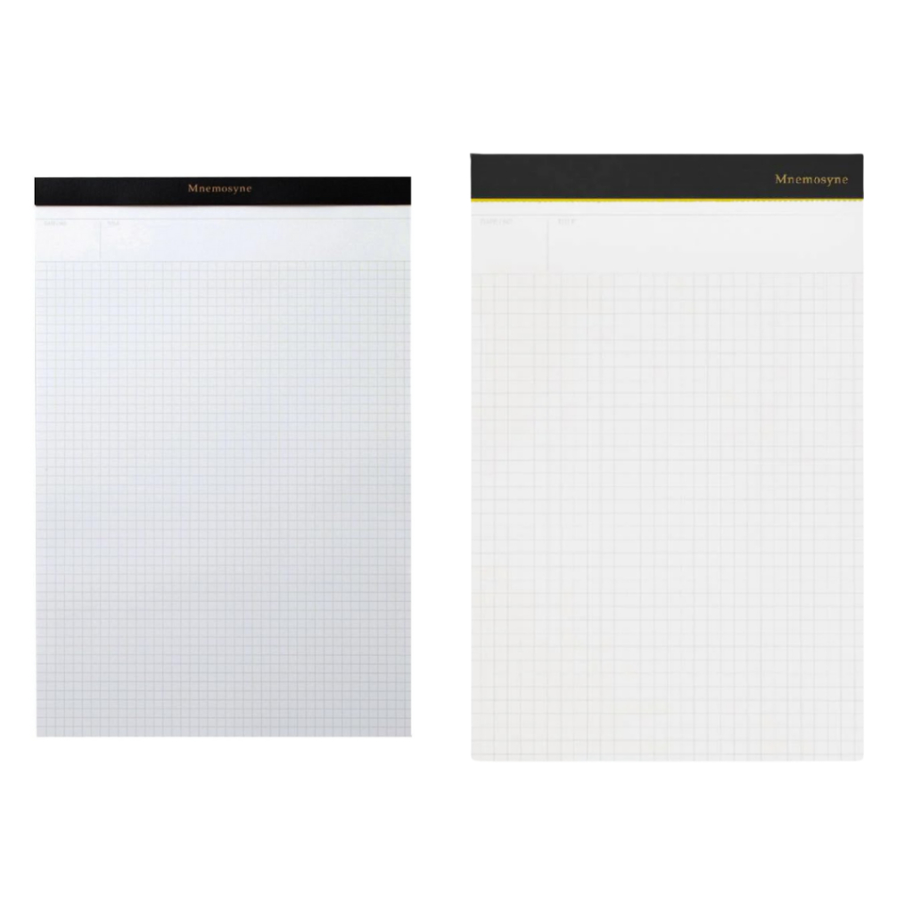 Maruman Mnemosyne A4 & A5 Notepad - Graph (Black) | Shopee Singapore
