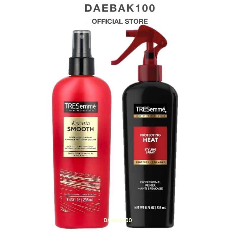 Tresemme Thermal Creations Heat Tamer Spray, 8 Oz / Keratin Smooth Heat ...