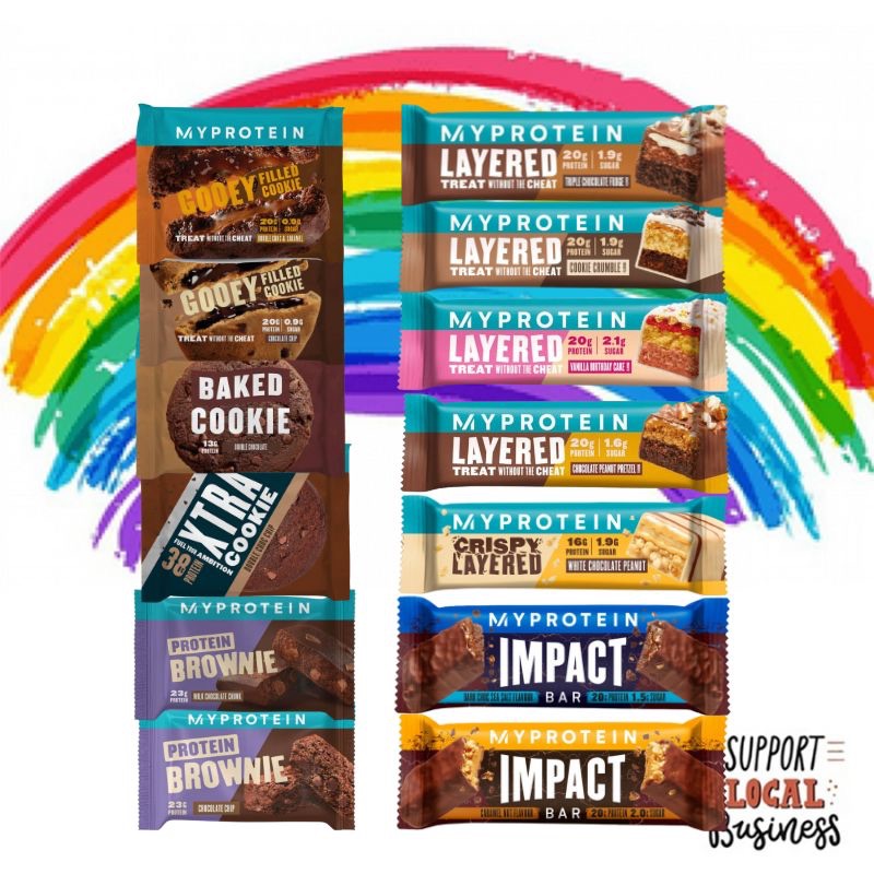 [Crazy Sale] MyProtein Protein Bars | 6 Layer | Crispy Layered | Impact ...