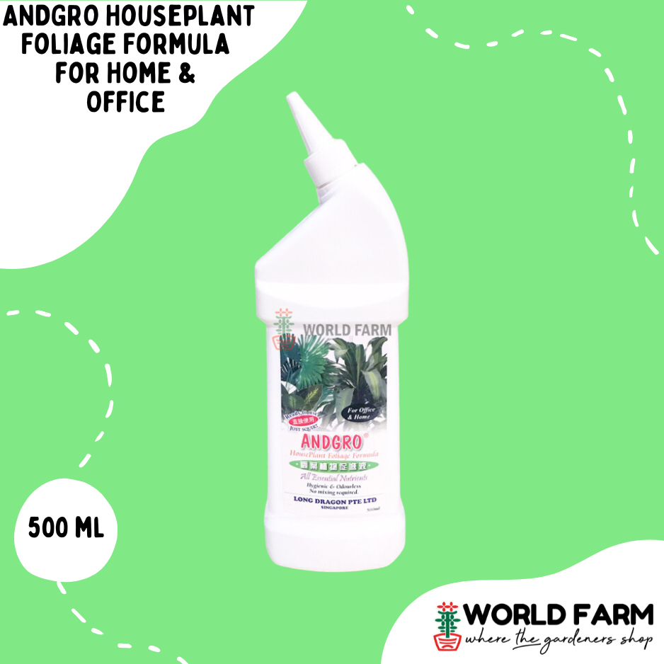 ANDGRO Houseplant Foliage Formula (Fertilser / Ferilizer) for Home ...