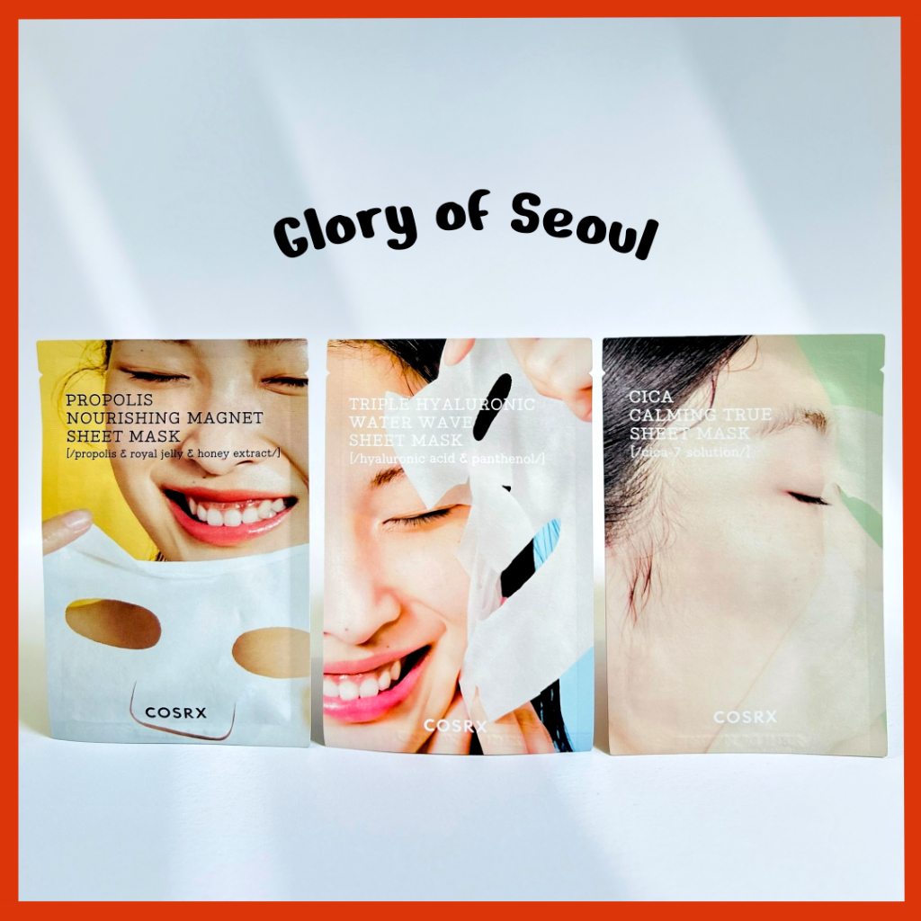Cosrx Mask Pack Pure Fit Cica Calming True/Propolis Nourishing/TRIPLE ...